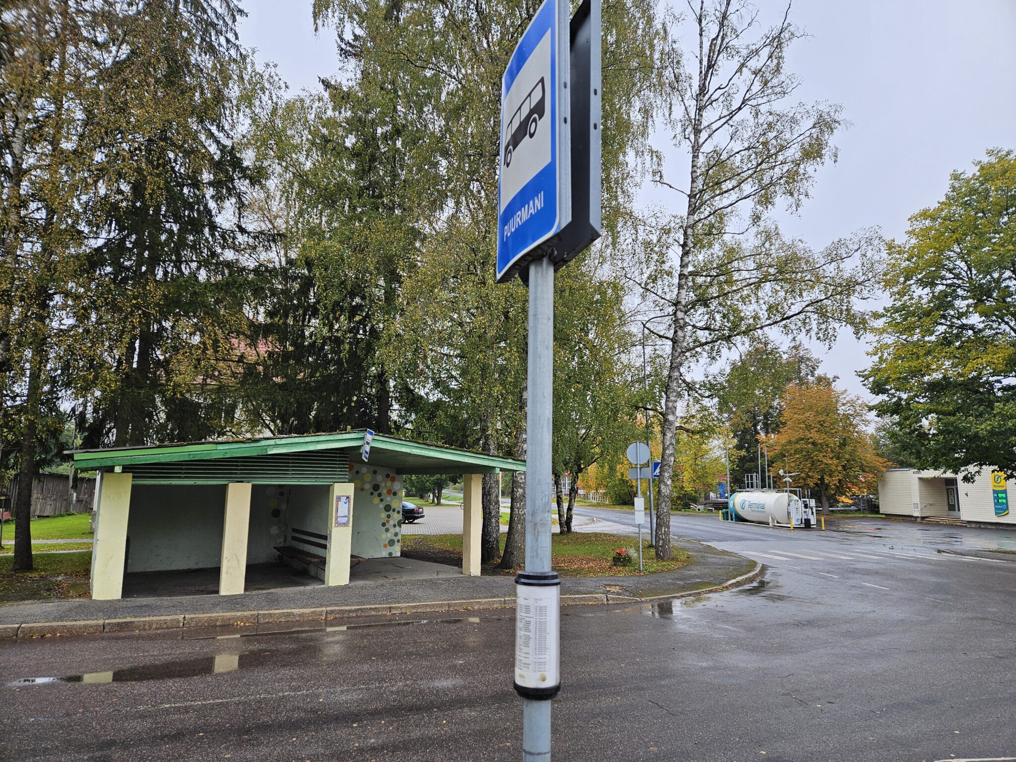 Alates 23.05 alustatakse Puurmani bussijaama lammutamisega. Ajutine ...